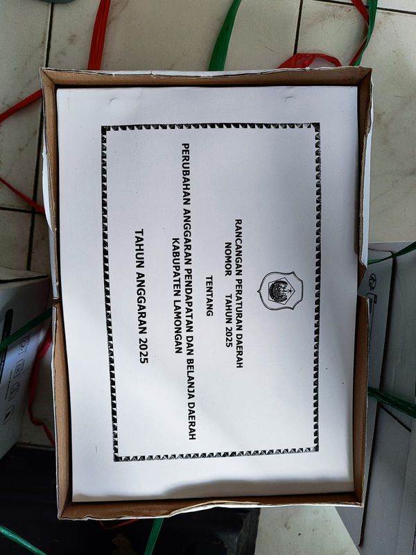 BUKU SALINAN PERDA PERUBAHAN APBD 2025