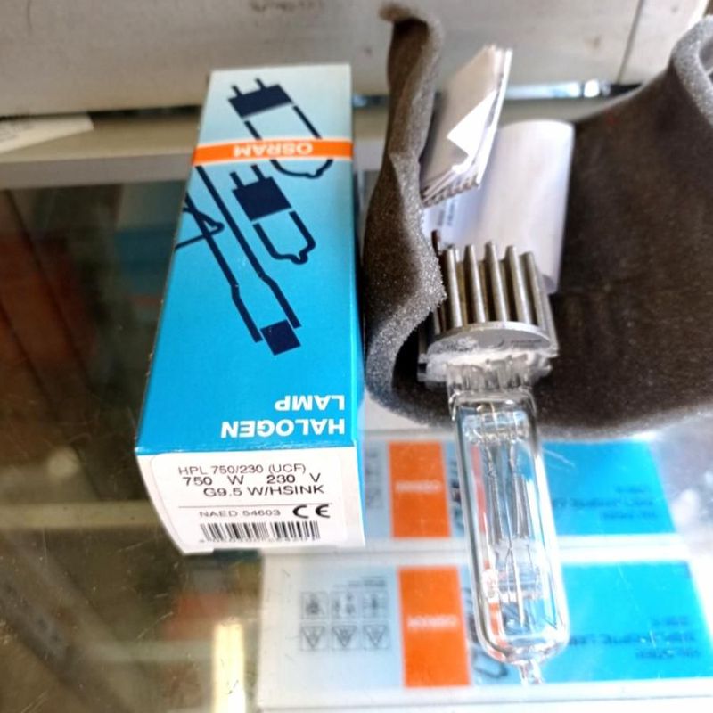 Osram Halogen Lamp HPL 750/230 UCF 750W 230V G.9.5