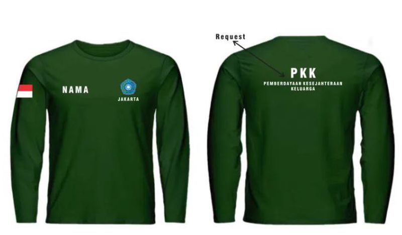 BAJU KAOS PKK
