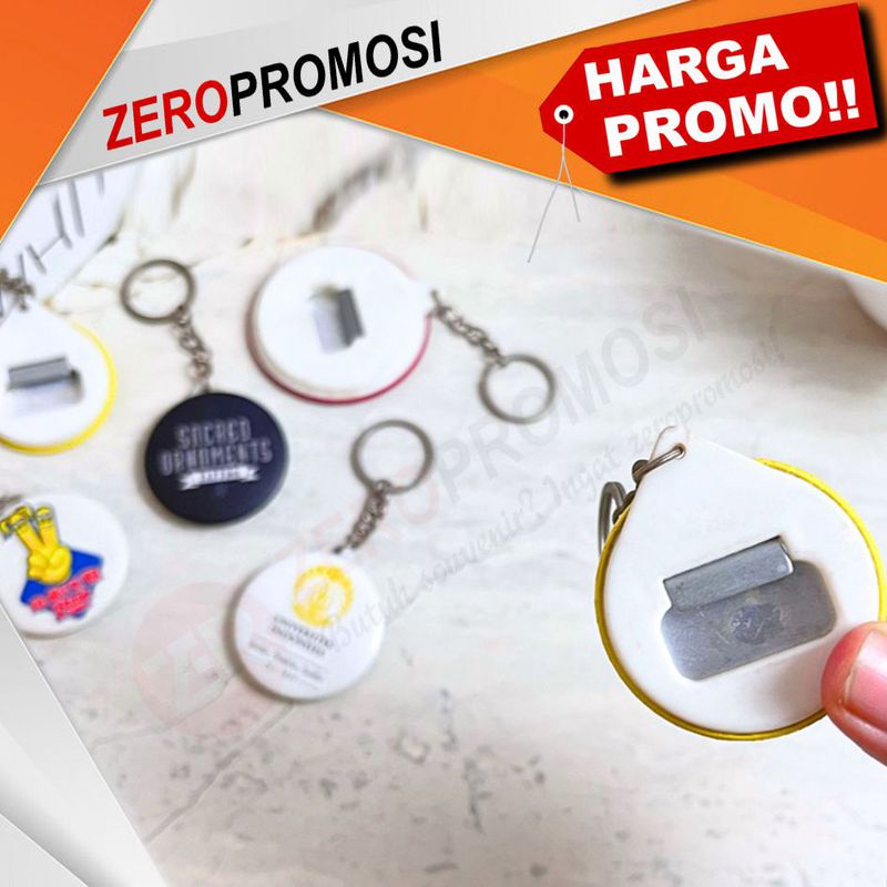 Souvenir Unik Pembuka Botol Bentuk Pin Gantungan Kunci