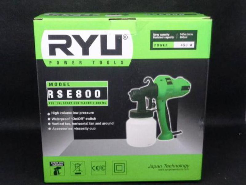 RYU Mesin Spray Gun Electric RSE 800