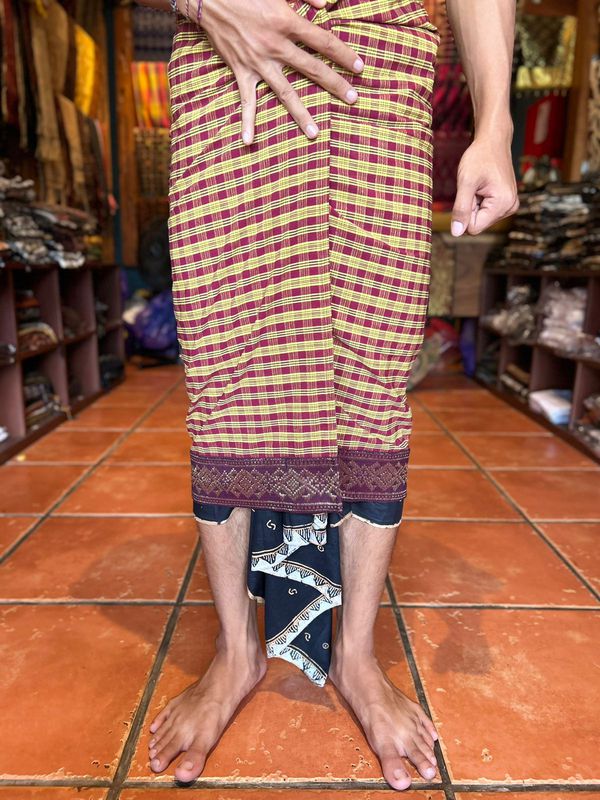 Saput Endek Sekordi Tepi Songket