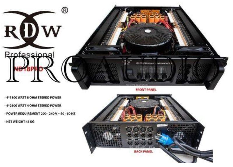 POWER AMPLIFIER RDW