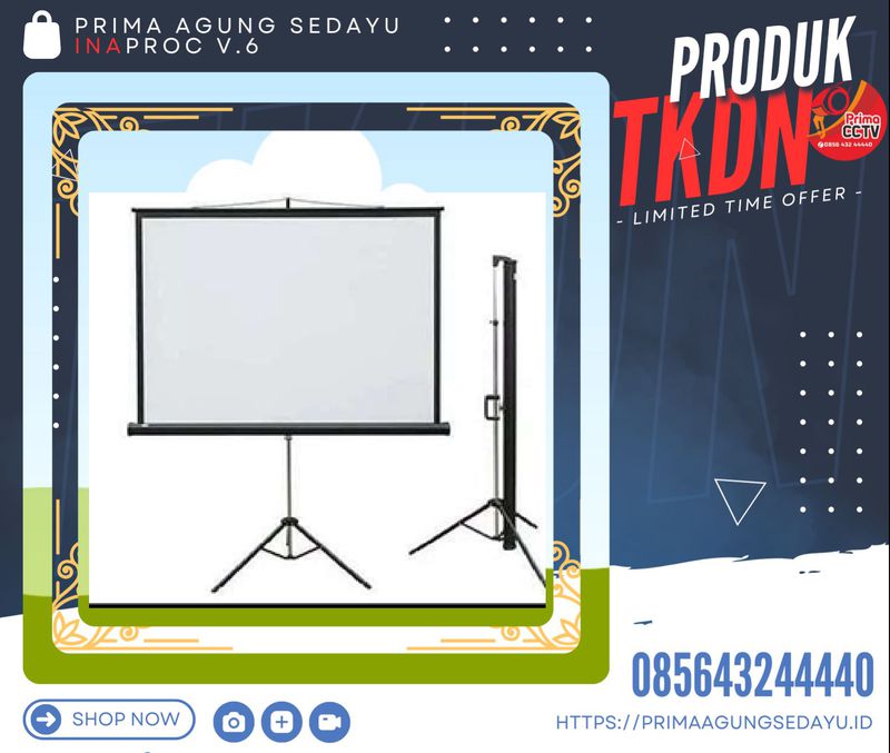 TRIPOD SCREEN 96" inforce
