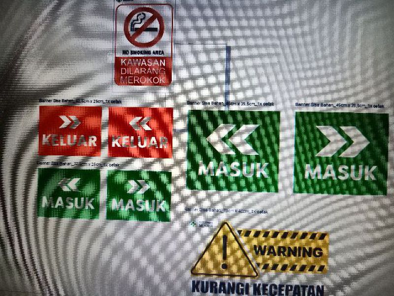 Banner Penunjuk Arah