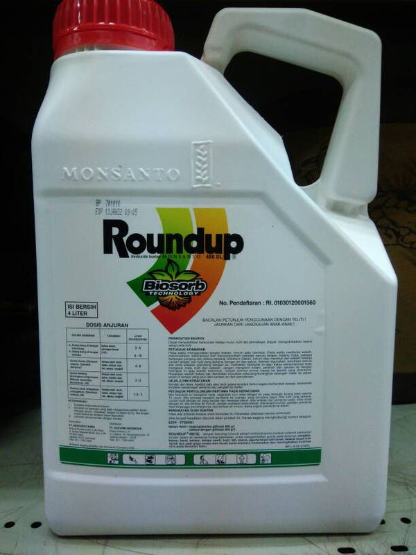 Herbisida Roundup Biosorb 486 SL-4 Liter