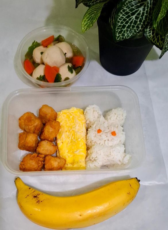 PMT 2025 Menu ke 3 Makanan lengkap Balita