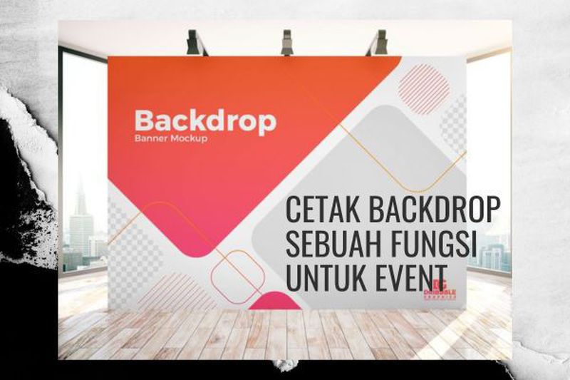 Cetak Backdrop