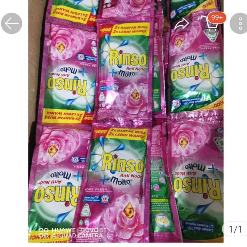 Rinso Cair Sachet 38 ml
