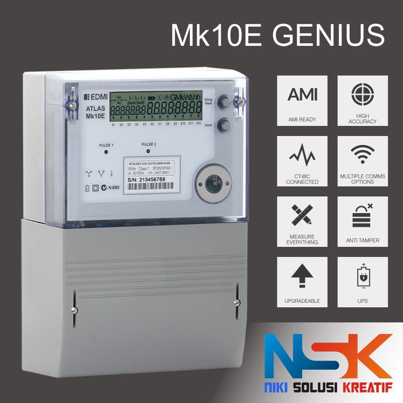 KWH Meter Edmi MK10Mi