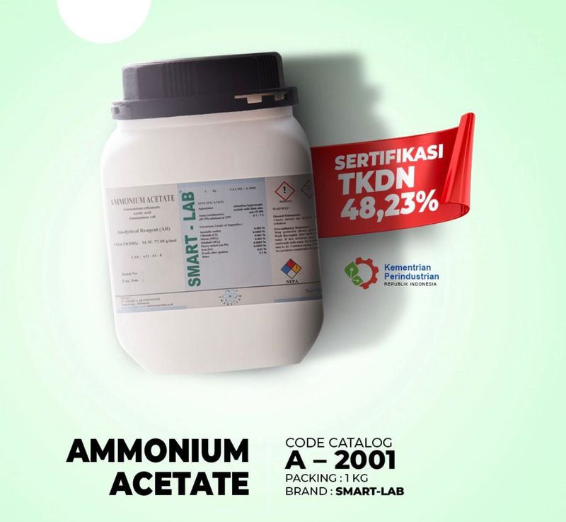 AMMONIUM ACETATE (NH4CH3CO2)