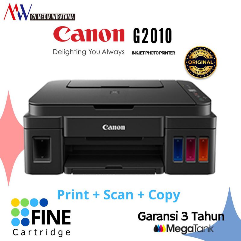 PRINTER CANON G2010 AiO Print Scan Copy