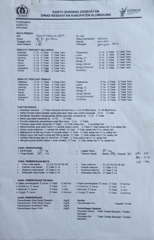 Form PTP