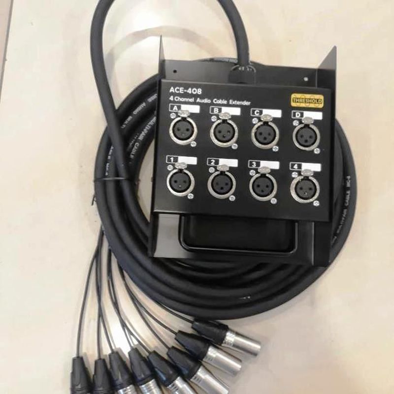 Kabel snake audio 8 channel XLR 10 meter box