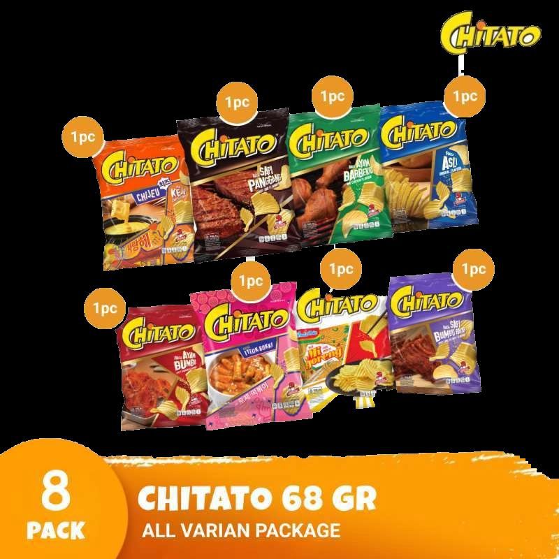 Chitato 68 gr - Aneka Pilihan Rasa - Indomie Goreng