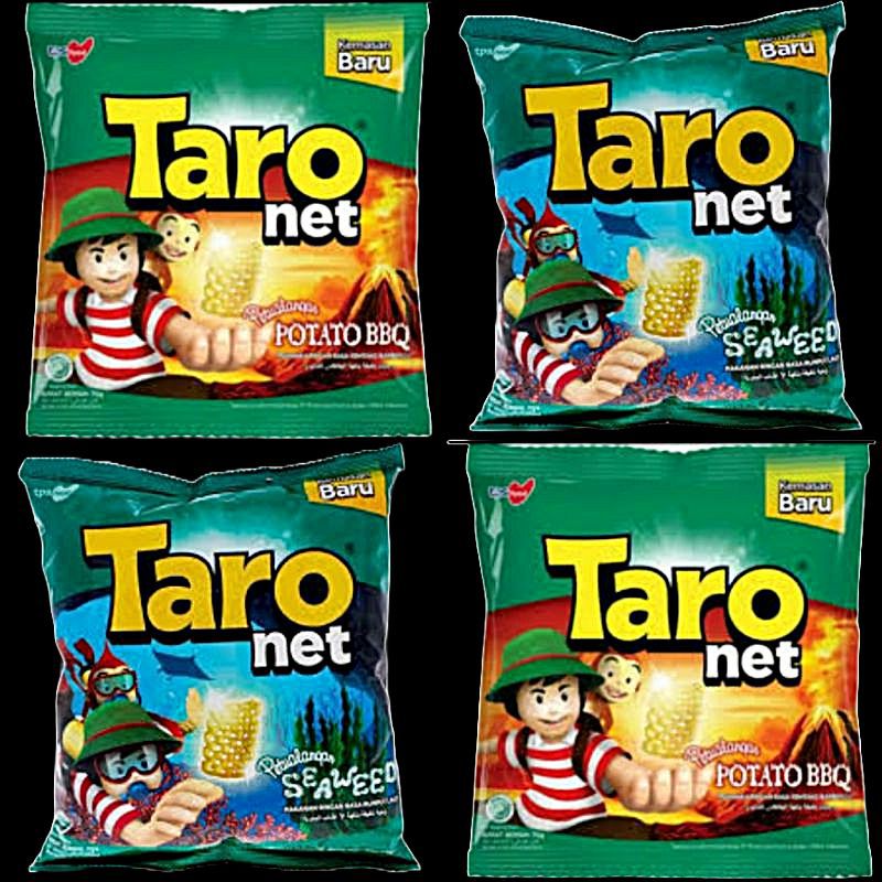 Taro Net - Snack Aneka Pilihan Rasa - @120gr - Seaweed