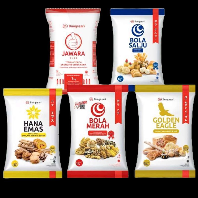 Bunga Sari - Tepung Terigu Kemasan 1 Kg