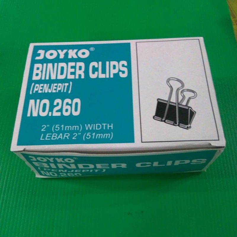 BINDER CLIP UKURAN 260 (ISI 12 PCS)