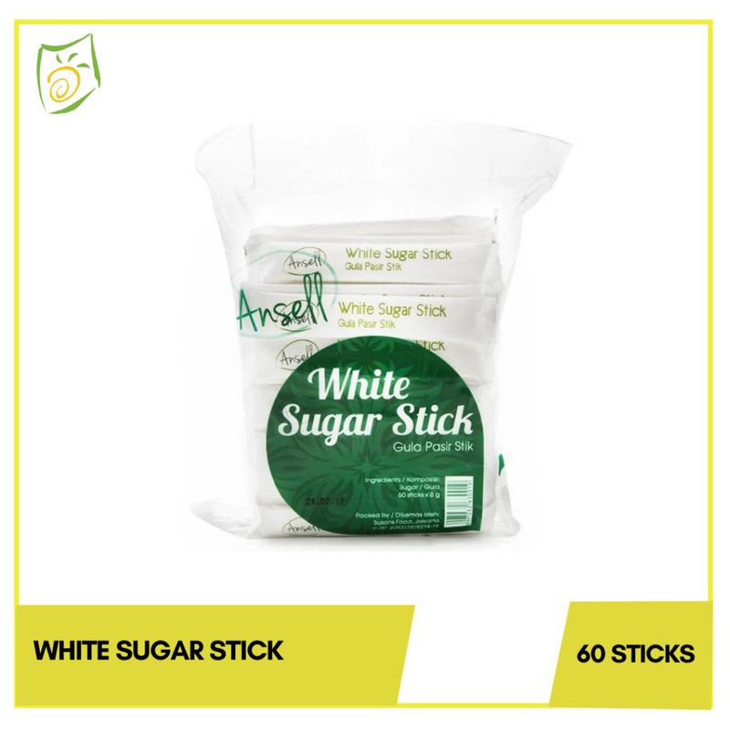 Gula Stik Ansell Putih 60x8gr