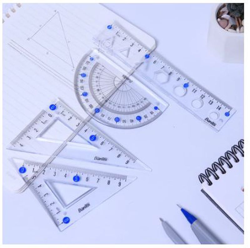 SET PENGGARIS BANTEX RULER SET 4 PCS BE5005