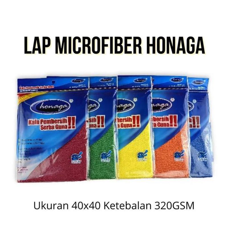 Lap Microfiber Honaga 40x40cm
