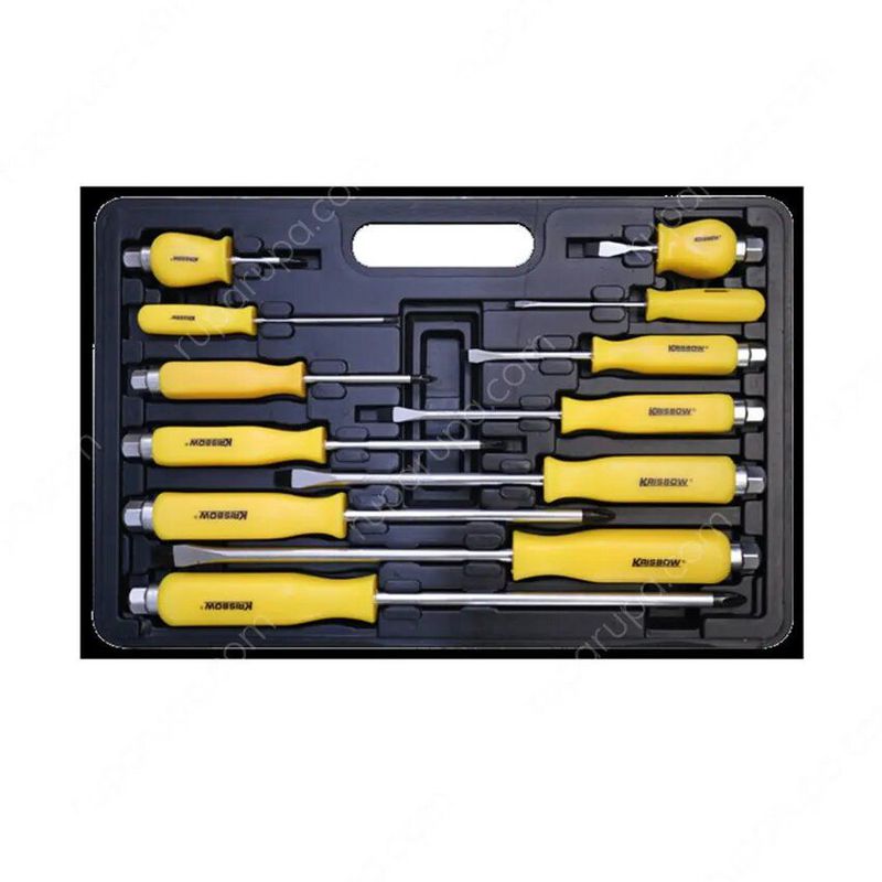 SCREWDRIVER SET 12PCS LRSS12