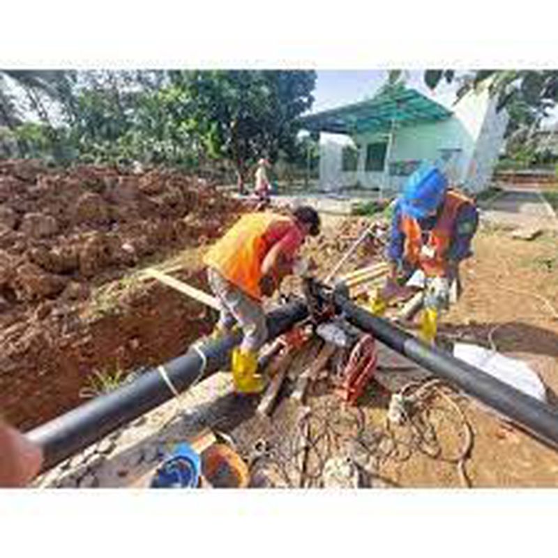 Pekerjaan Pemasangan Pipa HDPE Ø 110 mm SDR 21 PN 8