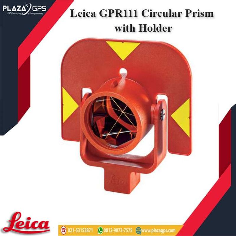 Prisma Leica GPR111 / Single Prisma Leica GPR 111 Circular Prism with ...