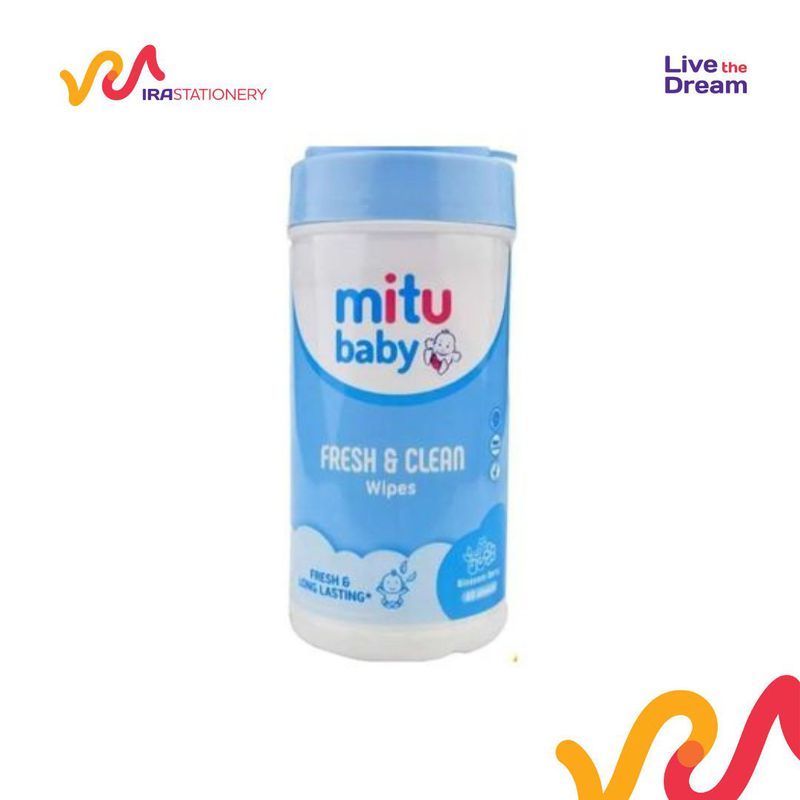 MITU WIPES BOTOL BLUE 60S