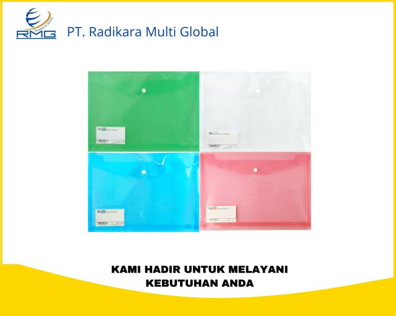 Smart Pocket Map Plastik Kancing FC (Folio) Daiichi 365