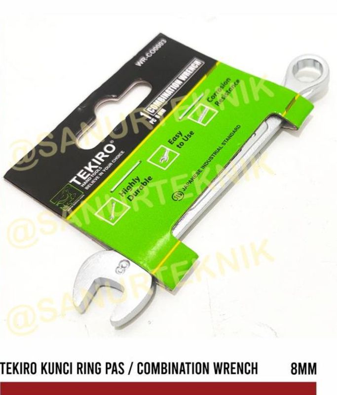 Kunci pas ring ukuran 8