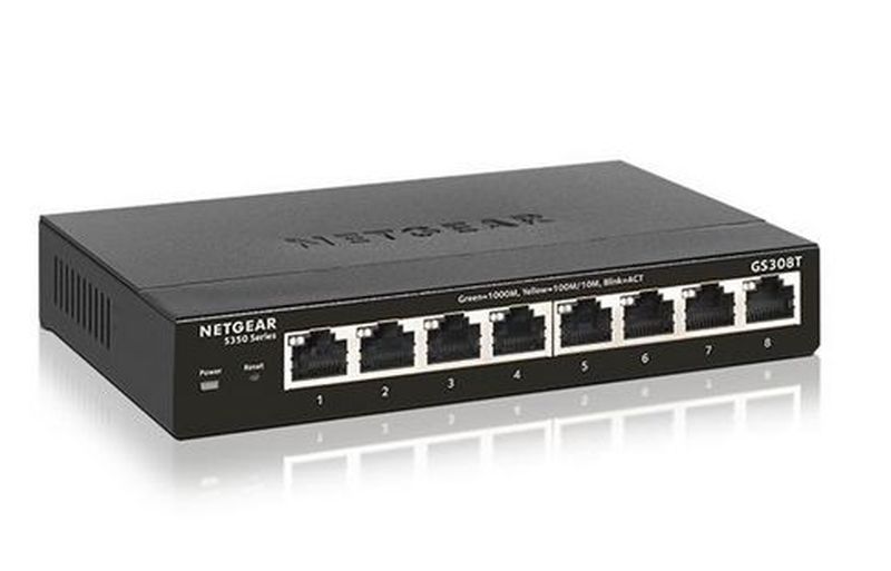 SWITCH HUB NETGEAR GS 308 - 8 PORT GIGABIT