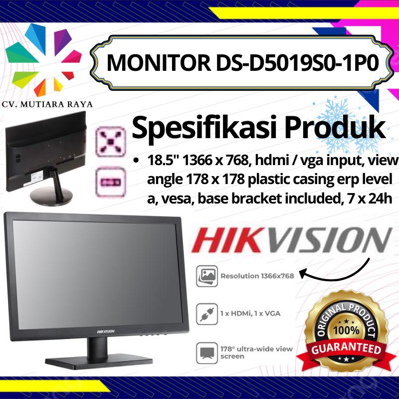 MONITOR DS-D5019S0-1P0