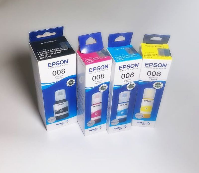 Tinta Epson 008 Original - Kuning