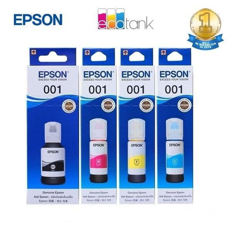 Tinta Epson 001 for Printer L4260,L6260,6270,6290,L14150 - Cyan
