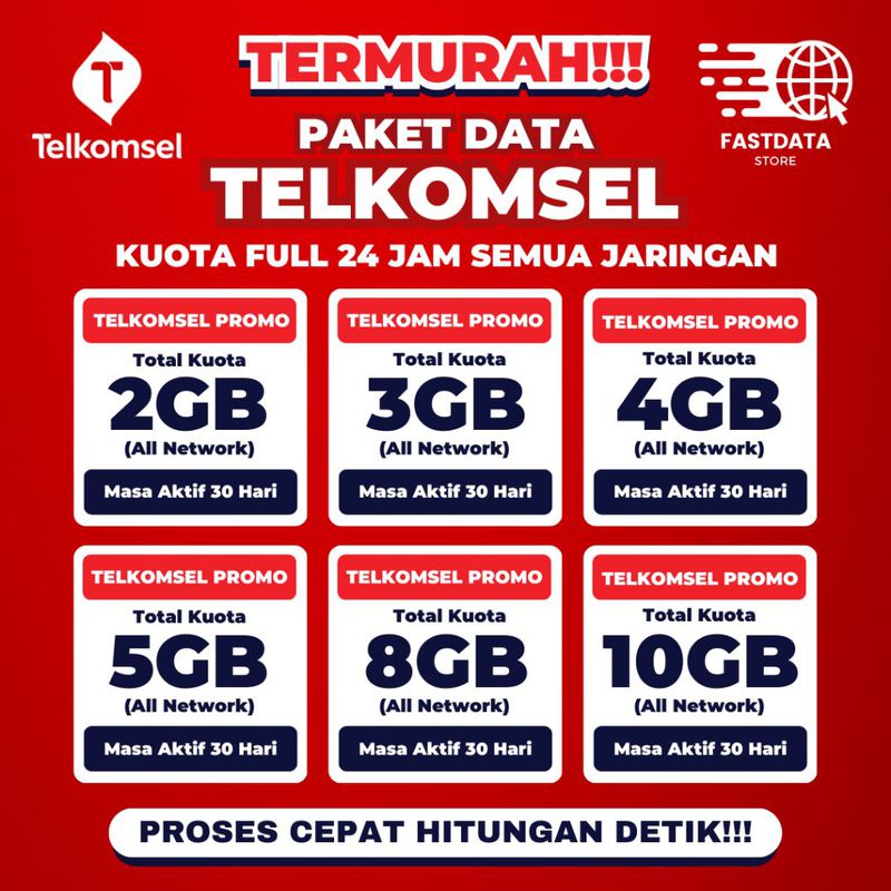 Paket Data Internet Telkomsel/Simpati 100 K