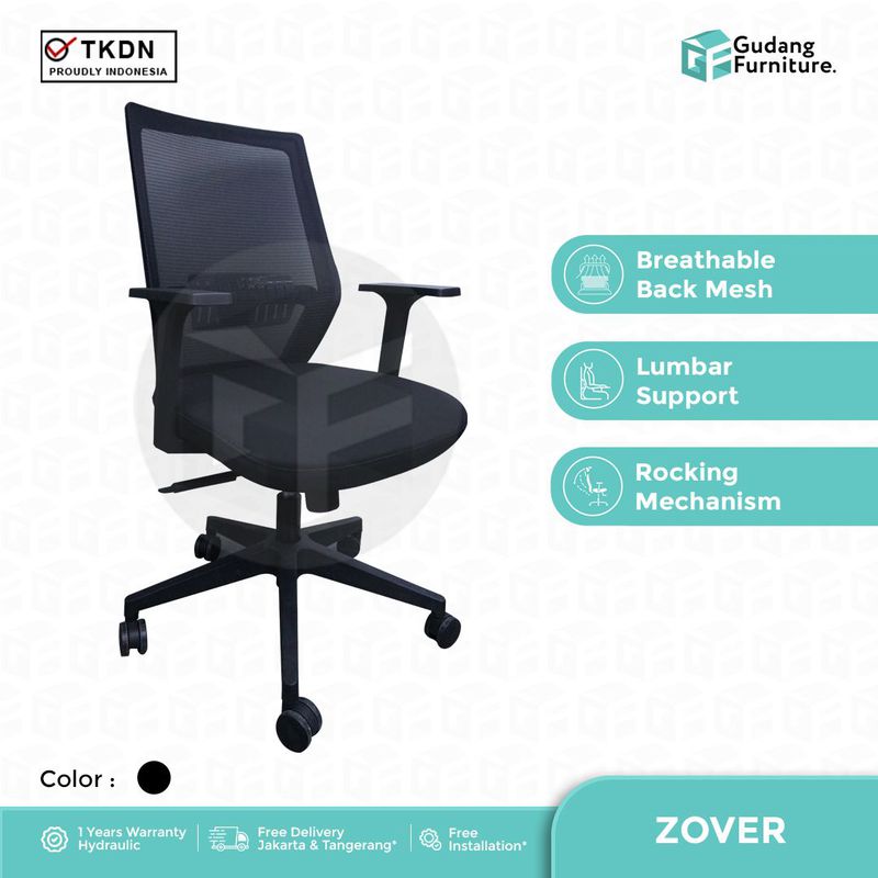 Kursi Kerja Kantor Staff Insperra Zover