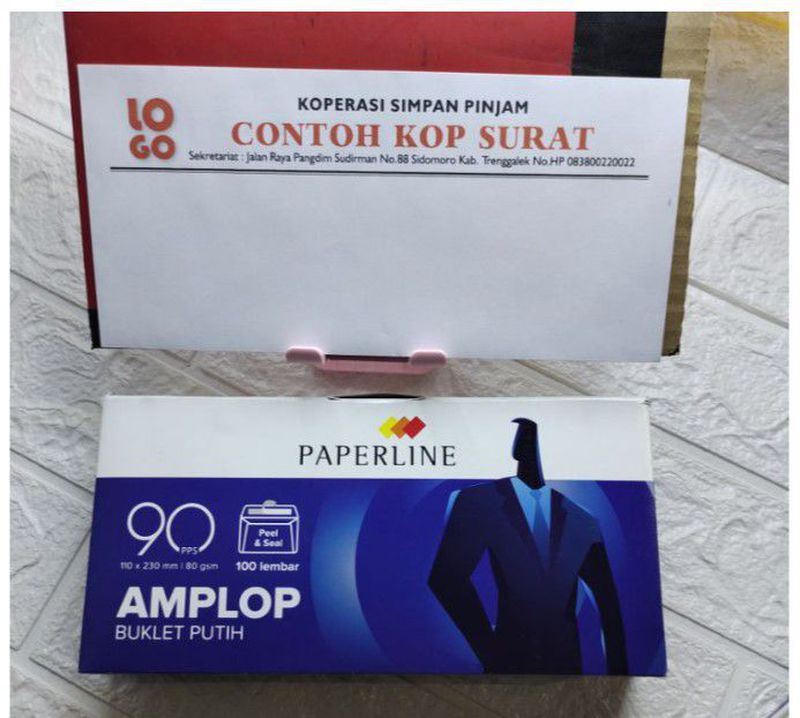 Cetak Warna Amplop Kop SKPD