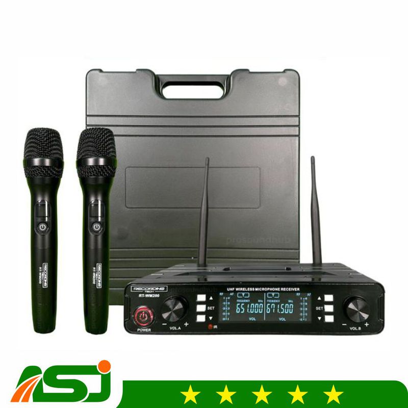Mic Wireless Recording Tech WM200