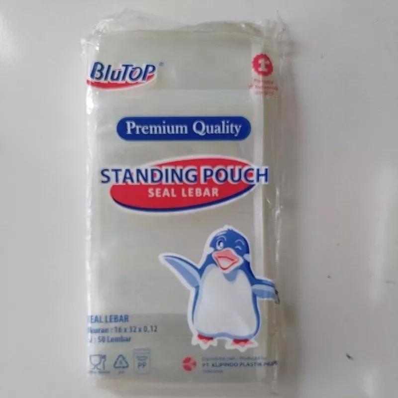 Plastik Standing Pouch 16x32