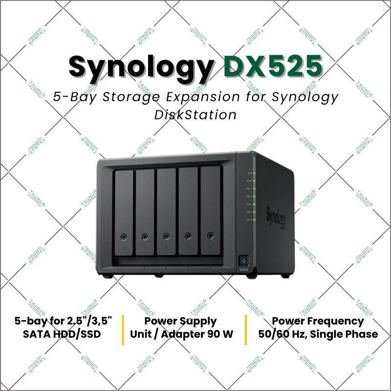 Synology DX525 5-Bay Storage Expansion for Synology DiskStation