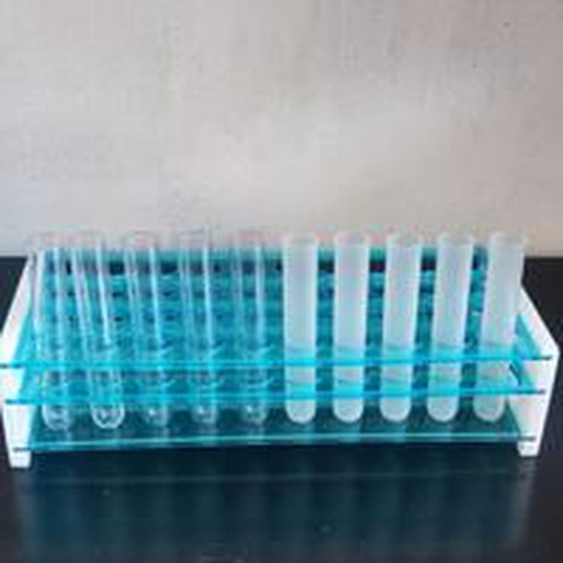 Rak Tabung Reaksi Plastik 40 Holes Dia. 18mm