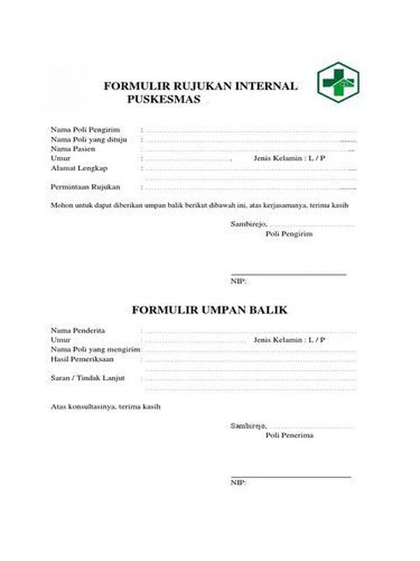 FORM RUJUKAN