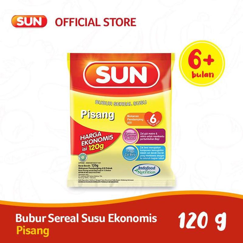 Bubur SUN Pisang 120 gr