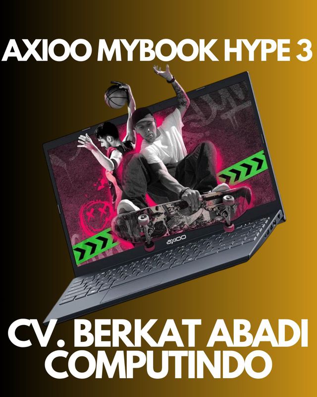 LAPTOP AXIOO MYBOOK HYPE 3 G11 | i3 1125G4 8GB 256GB Windows 11 - DOS, FS