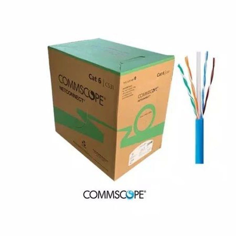 AMP Commscope Kabel Lan Jaringan Internet UTP Indoor Cat 6 Cat 6e