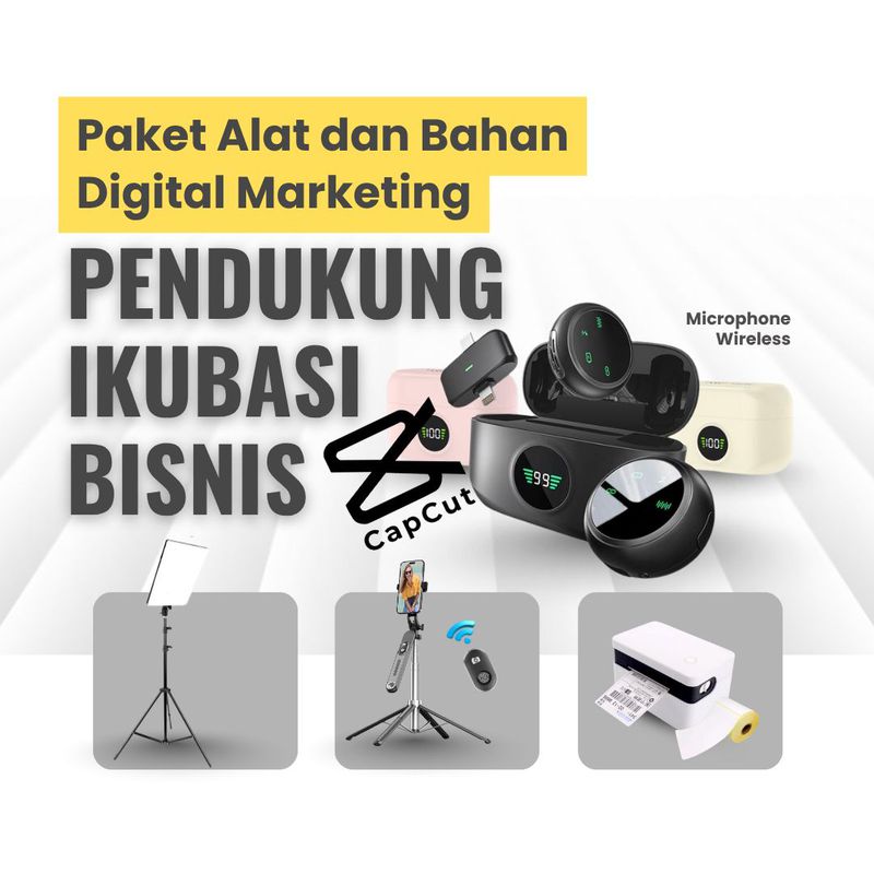 Paket Alat dan Bahan Digital Marketing