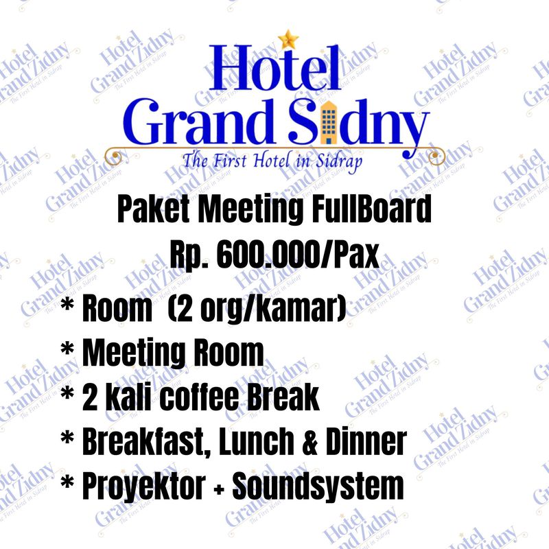 PAKET MEETING FULLBOARD