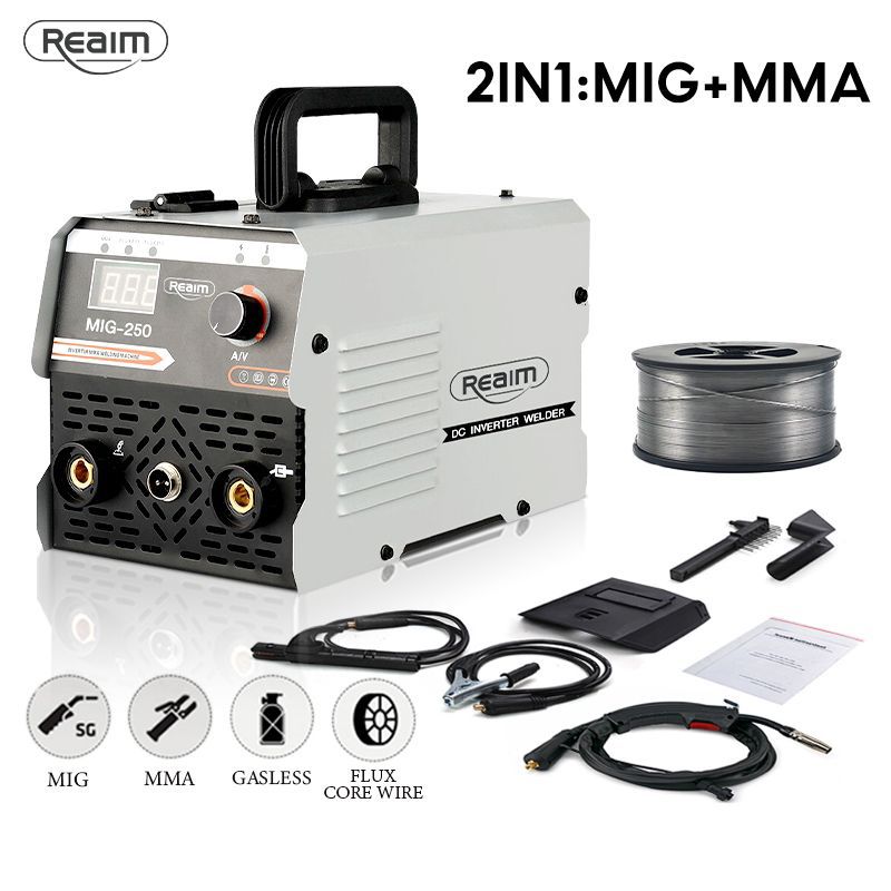 Reaim Mesin Las 450 Watt Inverter Welding Machine