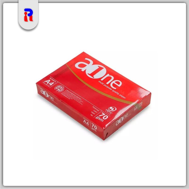 AOne - Kertas HVS A4 / F4 70Gsm - A4 70Gsm